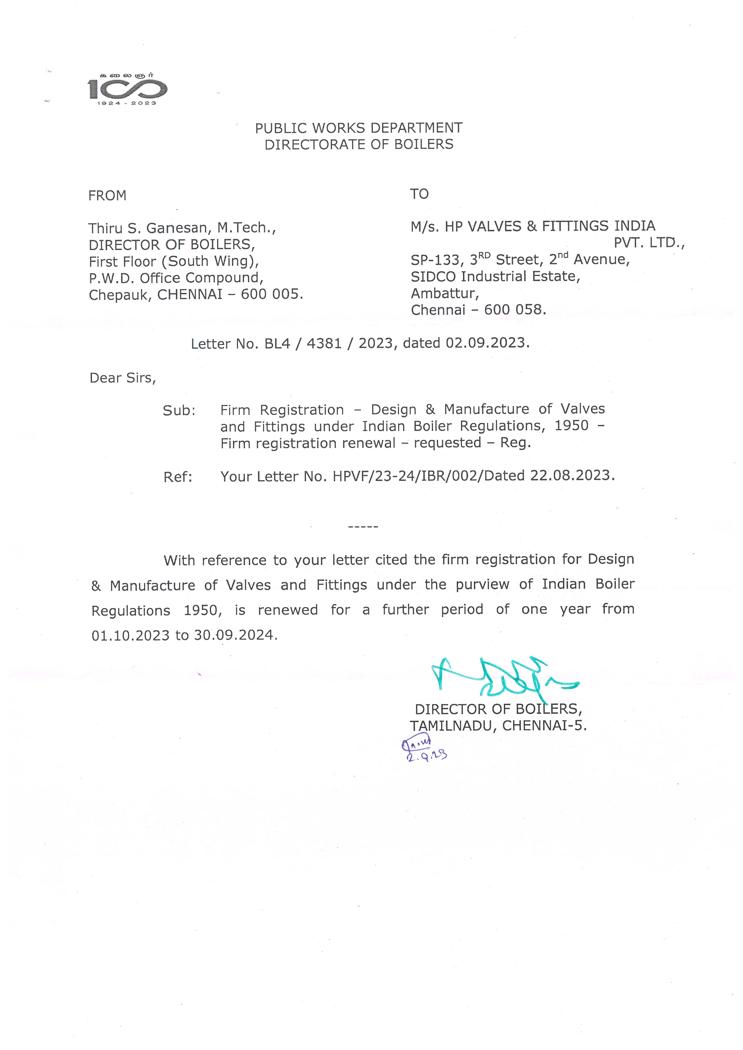 IBR Approval |Valves and Fittings | Leading Valves and Fittings ...